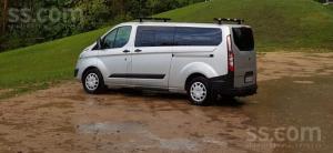 Grey Ford Tourneo 2016 in Riga, with an engine capacity of 2.00 L and mileage of 214 thousand km for 13000 €, photo  on AUTOMOTO.COM.LV