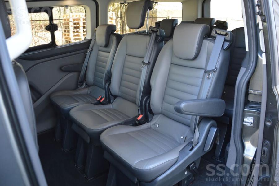 Pelēks Ford Tourneo 2019 Tukums, ar dzinēja tilpumu 2.00 L un nobraukumu 208 tūkst. km par 22500 €, foto 18 vietnē AUTOMOTO.COM.LV