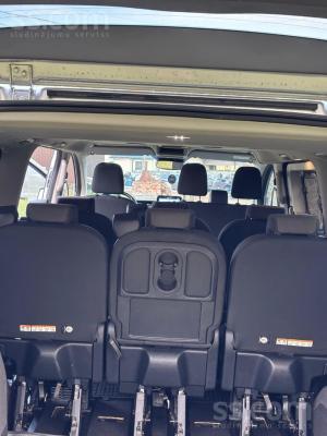 Grey Ford Tourneo 2019 in Riga, with an engine capacity of 2.00 L and mileage of 131 thousand km for 22590 €, photo 16 on AUTOMOTO.COM.LV