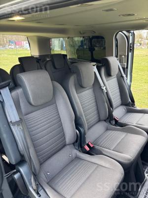 Grey Ford Tourneo 2019 in Riga, with an engine capacity of 2.00 L and mileage of 131 thousand km for 22590 €, photo 17 on AUTOMOTO.COM.LV