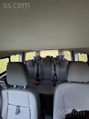 Grey Ford Tourneo 2019 in Riga, with an engine capacity of 2.00 L and mileage of 131 thousand km for 22590 €, photo 22 on AUTOMOTO.COM.LV