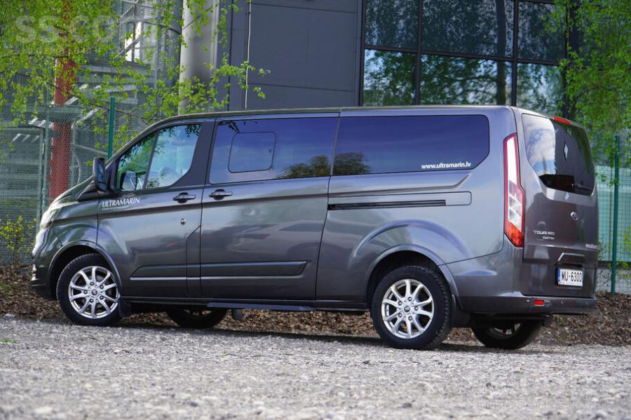 Pelēks Ford Tourneo 2021 Rīga, ar dzinēja tilpumu 2.00 L un nobraukumu 260 tūkst. km par 23990 €, foto 9 vietnē AUTOMOTO.COM.LV
