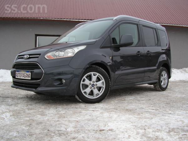 Grey Ford Tourneo 2014 in Riga, with an engine capacity of 1.60 L and mileage of 0 thousand km for 8350 €, photo 2 on AUTOMOTO.COM.LV