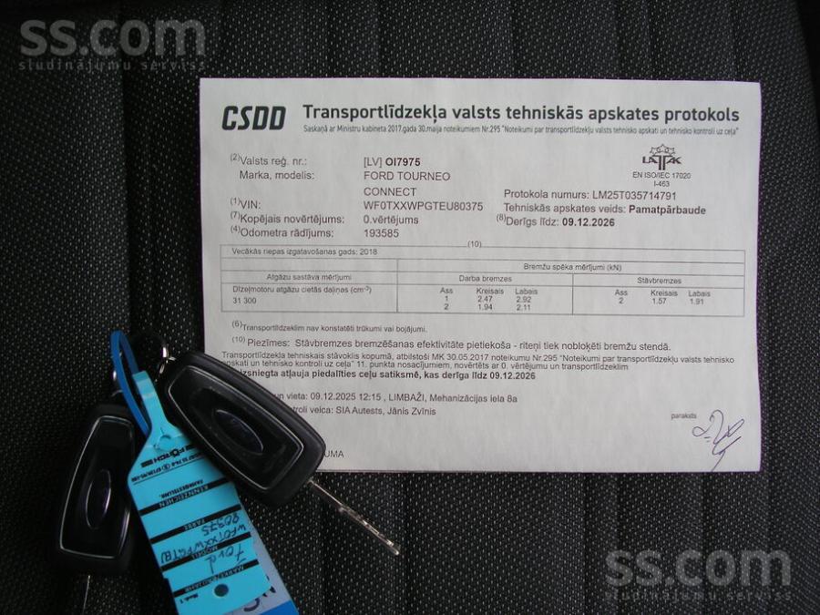 Pelēks Ford Tourneo 2014 Rīga, ar dzinēja tilpumu 1.60 L un nobraukumu 0 tūkst. km par 8350 €, foto 35 vietnē AUTOMOTO.COM.LV