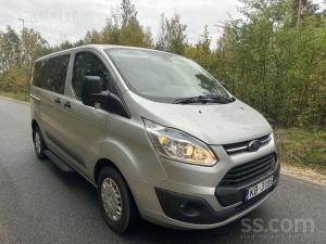 Grey Ford Tourneo 2014 in Riga, with an engine capacity of 2.20 L and mileage of 162 thousand km for 7500 €, photo  on AUTOMOTO.COM.LV