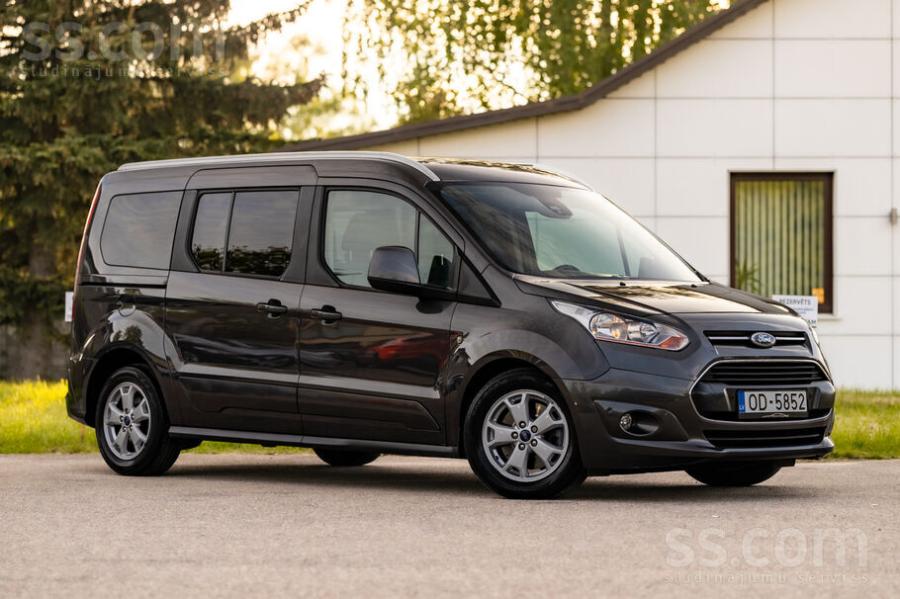 Pelēks Ford Tourneo 2015 Jelgava, ar dzinēja tilpumu 1.60 L un nobraukumu 0 tūkst. km par 8500 €, foto 3 vietnē AUTOMOTO.COM.LV