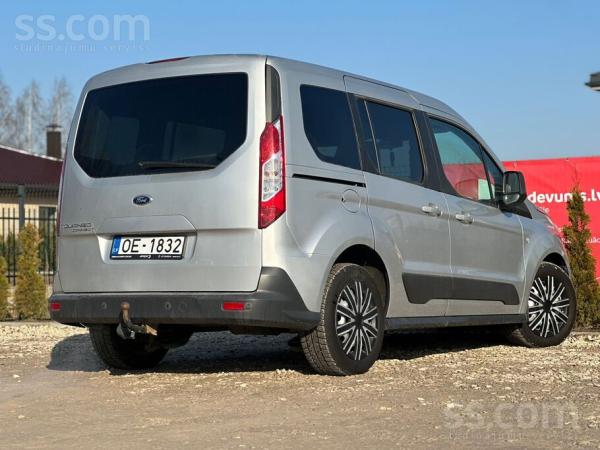 Grey Ford Tourneo 2015 in Jelgava, with an engine capacity of 1.60 L and mileage of 0 thousand km for 7290 €, photo 4 on AUTOMOTO.COM.LV