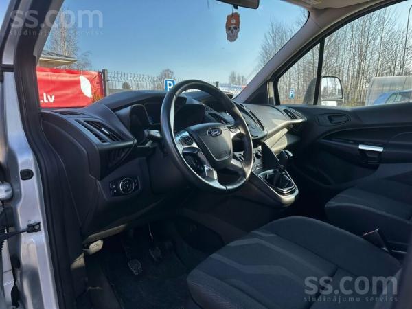 Grey Ford Tourneo 2015 in Jelgava, with an engine capacity of 1.60 L and mileage of 0 thousand km for 7290 €, photo 7 on AUTOMOTO.COM.LV