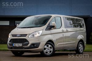 Grey Ford Tourneo 2017 in Riga, with an engine capacity of 2.00 L and mileage of 387 thousand km for 13990 €, photo  on AUTOMOTO.COM.LV