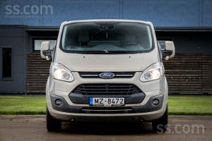 Grey Ford Tourneo 2017 in Riga, with an engine capacity of 2.00 L and mileage of 387 thousand km for 13990 €, photo 3 on AUTOMOTO.COM.LV