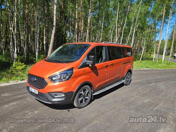 Orange Ford Tourneo 2022 in Tallinn, with an engine capacity of 2.00 L and mileage of 107 thousand km for 29500 €, photo 1 on AUTOMOTO.COM.LV