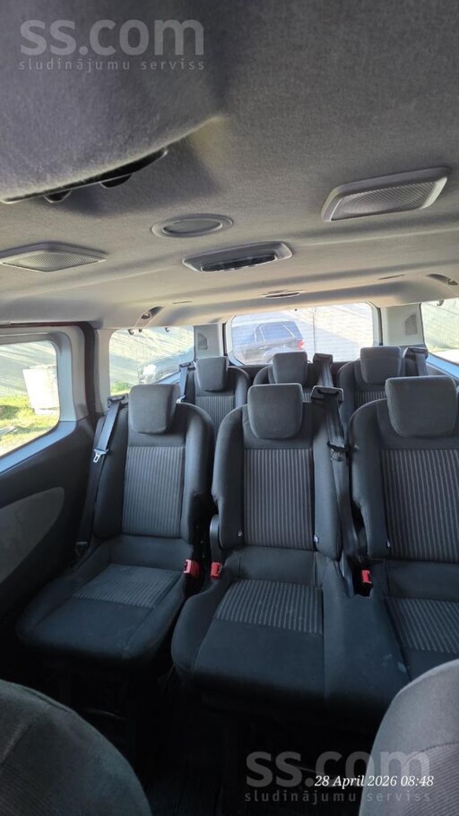 Sarkans Ford Tourneo 2015 Jūrmala, ar dzinēja tilpumu 2.20 L un nobraukumu 690 tūkst. km par 8500 €, foto 4 vietnē AUTOMOTO.COM.LV