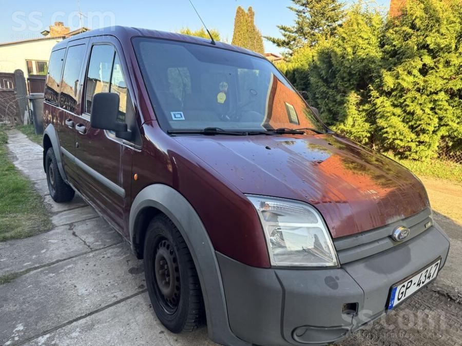 Sarkans Ford Tourneo 2007 Rīga, ar dzinēja tilpumu 1.80 L un nobraukumu 449 tūkst. km par 1800 €, foto 1 vietnē AUTOMOTO.COM.LV