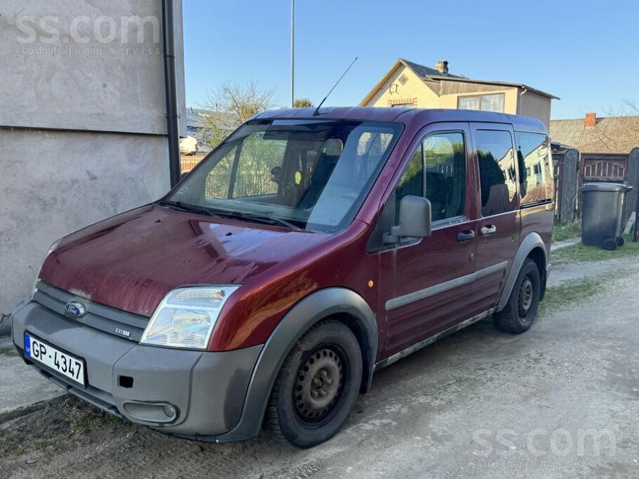 Sarkans Ford Tourneo 2007 Rīga, ar dzinēja tilpumu 1.80 L un nobraukumu 449 tūkst. km par 1800 €, foto 3 vietnē AUTOMOTO.COM.LV