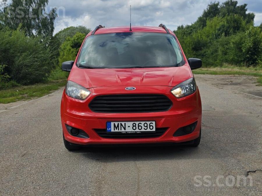 Red Ford Tourneo 2015 in Riga, with an engine capacity of 1.50 L and mileage of 250 thousand km for 3650 €, photo 3 on AUTOMOTO.COM.LV