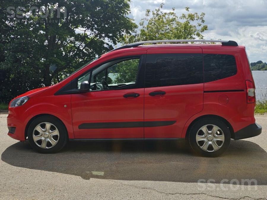 Red Ford Tourneo 2015 in Riga, with an engine capacity of 1.50 L and mileage of 250 thousand km for 3650 €, photo 8 on AUTOMOTO.COM.LV