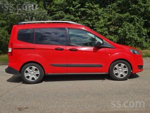 Red Ford Tourneo 2015 in Riga, with an engine capacity of 1.50 L and mileage of 250 thousand km for 3650 €, photo 9 on AUTOMOTO.COM.LV
