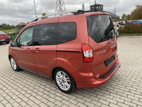 Red Ford Tourneo 2015 in Talsi, with an engine capacity of 1.50 L and mileage of 188 thousand km for 8100 €, photo 3 on AUTOMOTO.COM.LV