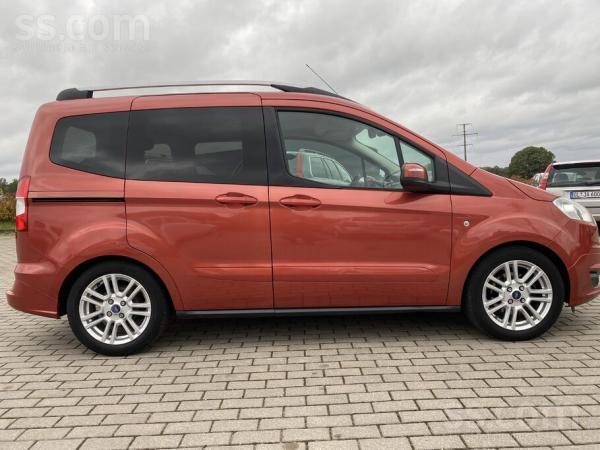 Red Ford Tourneo 2015 in Talsi, with an engine capacity of 1.50 L and mileage of 188 thousand km for 8100 €, photo 6 on AUTOMOTO.COM.LV