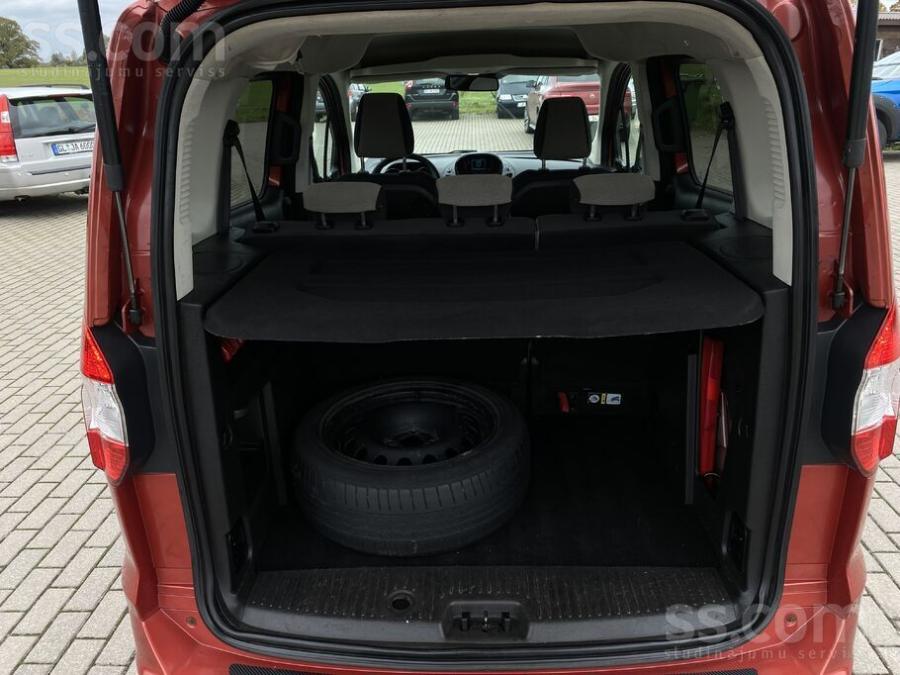 Sarkans Ford Tourneo 2015 Talsi, ar dzinēja tilpumu 1.50 L un nobraukumu 188 tūkst. km par 7900 €, foto 15 vietnē AUTOMOTO.COM.LV