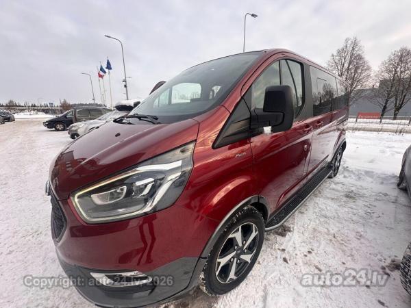 Red Ford Tourneo 2021 in Tallinn, with an engine capacity of 2.00 L and mileage of 226 thousand km for 26900 €, photo 4 on AUTOMOTO.COM.LV