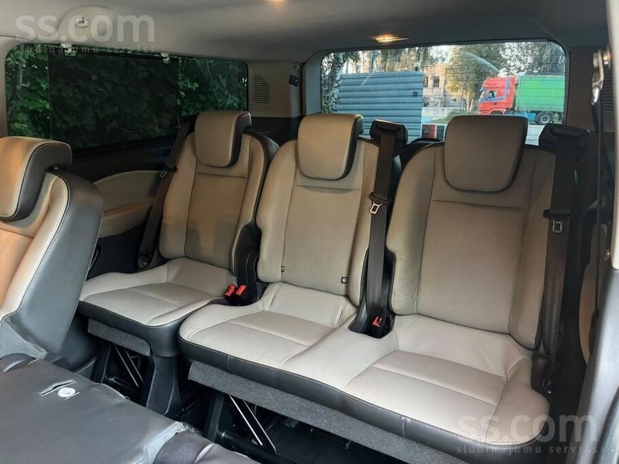 White Ford Tourneo 2013 in Riga, with an engine capacity of 2.20 L and mileage of 0 thousand km for 5999 €, photo 27 on AUTOMOTO.COM.LV