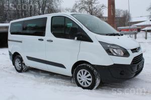 White Ford Tourneo 2014 in Daugavpils, with an engine capacity of 2.20 L and mileage of 234 thousand km for 11790 €, photo 3 on AUTOMOTO.COM.LV