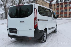 White Ford Tourneo 2014 in Daugavpils, with an engine capacity of 2.20 L and mileage of 234 thousand km for 11790 €, photo 5 on AUTOMOTO.COM.LV