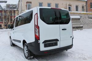 White Ford Tourneo 2014 in Daugavpils, with an engine capacity of 2.20 L and mileage of 234 thousand km for 11790 €, photo 6 on AUTOMOTO.COM.LV