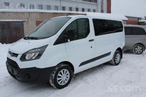 White Ford Tourneo 2014 in Daugavpils, with an engine capacity of 2.20 L and mileage of 234 thousand km for 11790 €, photo 8 on AUTOMOTO.COM.LV