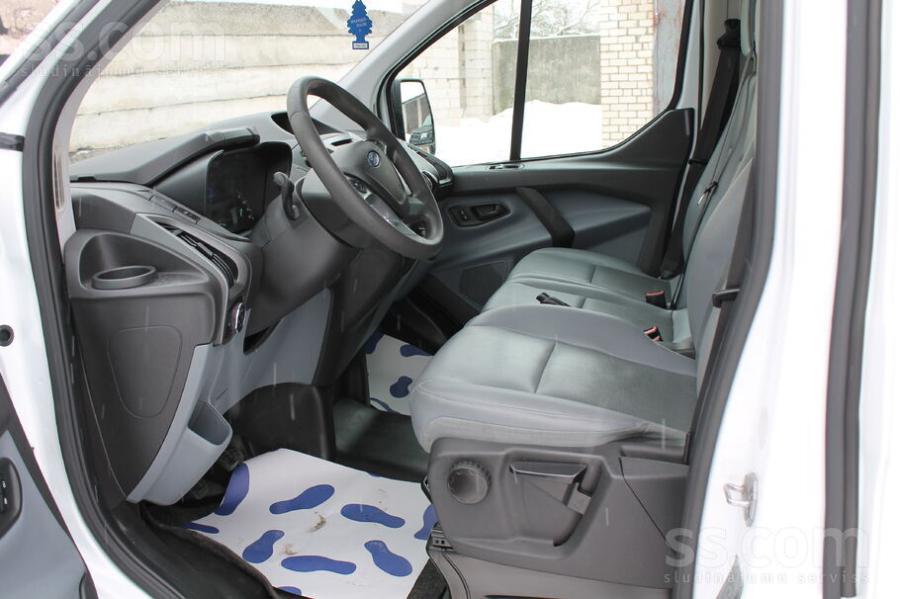 White Ford Tourneo 2014 in Daugavpils, with an engine capacity of 2.20 L and mileage of 234 thousand km for 11790 €, photo 11 on AUTOMOTO.COM.LV