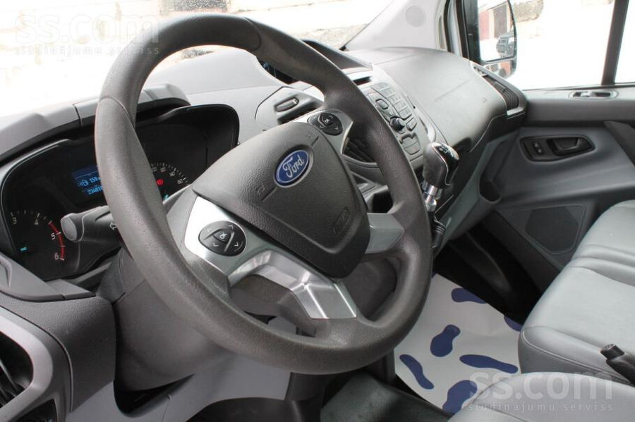 White Ford Tourneo 2014 in Daugavpils, with an engine capacity of 2.20 L and mileage of 234 thousand km for 11790 €, photo 13 on AUTOMOTO.COM.LV