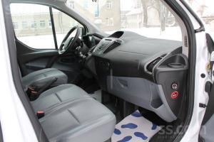 White Ford Tourneo 2014 in Daugavpils, with an engine capacity of 2.20 L and mileage of 234 thousand km for 11790 €, photo 15 on AUTOMOTO.COM.LV
