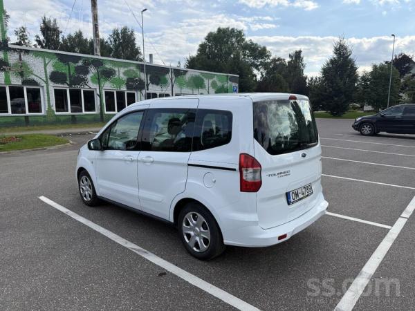 White Ford Tourneo 2017 in Riga, with an engine capacity of 1.00 L and mileage of 174 thousand km for 5990 €, photo 7 on AUTOMOTO.COM.LV