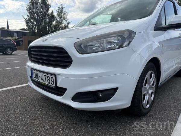 White Ford Tourneo 2017 in Riga, with an engine capacity of 1.00 L and mileage of 174 thousand km for 5990 €, photo 9 on AUTOMOTO.COM.LV