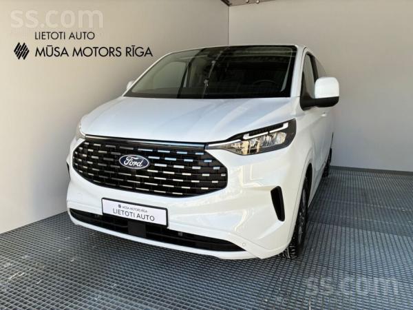White Ford Tourneo 2024 in Riga, with an engine capacity of 2.00 L and mileage of 30 thousand km for 41900 €, photo 1 on AUTOMOTO.COM.LV