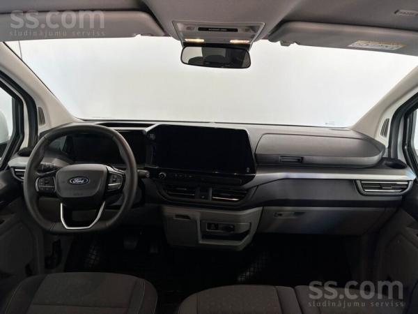 White Ford Tourneo 2024 in Riga, with an engine capacity of 2.00 L and mileage of 30 thousand km for 41900 €, photo 8 on AUTOMOTO.COM.LV