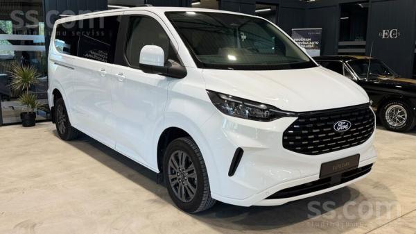 White Ford Tourneo 2024 in Riga, with an engine capacity of 2.00 L and mileage of 30 thousand km for 40800 €, photo 1 on AUTOMOTO.COM.LV