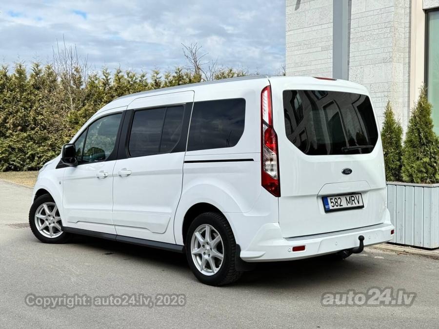 White Ford Tourneo 2014 in Tallinn, with an engine capacity of 1.60 L and mileage of 213 thousand km for 8990 €, photo 6 on AUTOMOTO.COM.LV