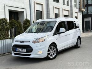 White Ford Tourneo 2014 in Valka, with an engine capacity of 1.60 L and mileage of 213 thousand km for 8990 €, photo  on AUTOMOTO.COM.LV