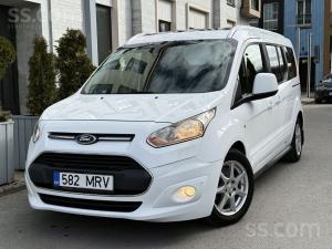 White Ford Tourneo 2014 in Valka, with an engine capacity of 1.60 L and mileage of 213 thousand km for 8990 €, photo 4 on AUTOMOTO.COM.LV