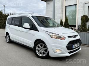 White Ford Tourneo 2014 in Valka, with an engine capacity of 1.60 L and mileage of 213 thousand km for 8990 €, photo 8 on AUTOMOTO.COM.LV