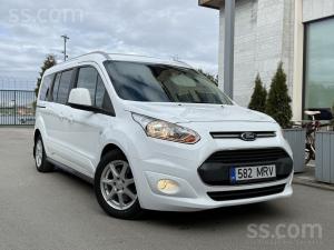 White Ford Tourneo 2014 in Valka, with an engine capacity of 1.60 L and mileage of 213 thousand km for 8990 €, photo 9 on AUTOMOTO.COM.LV