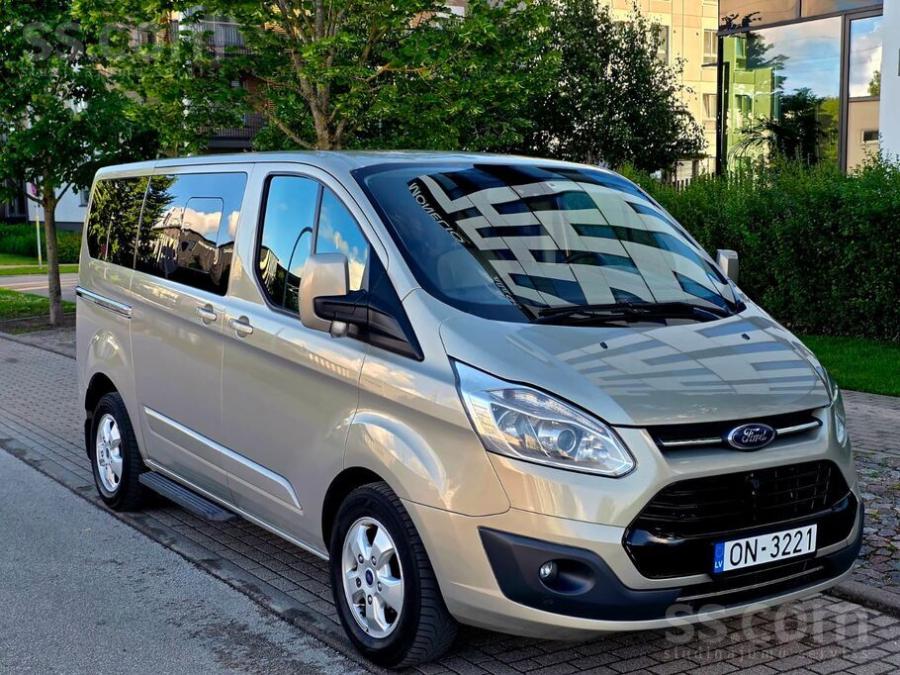 Yellow Ford Tourneo 2017 in Riga, with an engine capacity of 2.00 L and mileage of 425 thousand km for 10957 €, photo 1 on AUTOMOTO.COM.LV