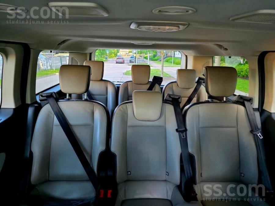 Yellow Ford Tourneo 2017 in Riga, with an engine capacity of 2.00 L and mileage of 425 thousand km for 10957 €, photo 10 on AUTOMOTO.COM.LV