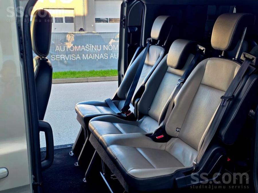 Yellow Ford Tourneo 2017 in Riga, with an engine capacity of 2.00 L and mileage of 425 thousand km for 10957 €, photo 12 on AUTOMOTO.COM.LV