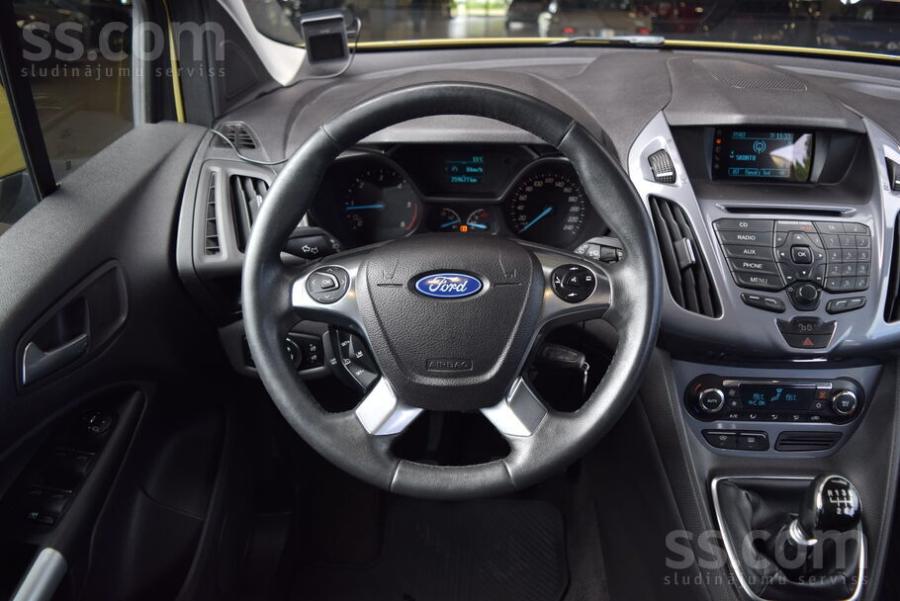Dzeltens Ford Tourneo 2014 Rīga, ar dzinēja tilpumu 1.60 L un nobraukumu 260 tūkst. km par 11000 €, foto 7 vietnē AUTOMOTO.COM.LV