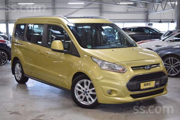 Yellow Ford Tourneo 2014 in Riga, with an engine capacity of 1.60 L and mileage of 260 thousand km for 11000 €, photo 1 on AUTOMOTO.COM.LV