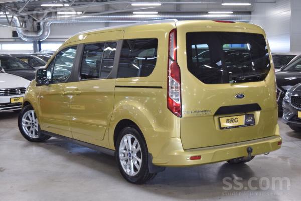 Yellow Ford Tourneo 2014 in Riga, with an engine capacity of 1.60 L and mileage of 260 thousand km for 11000 €, photo 2 on AUTOMOTO.COM.LV