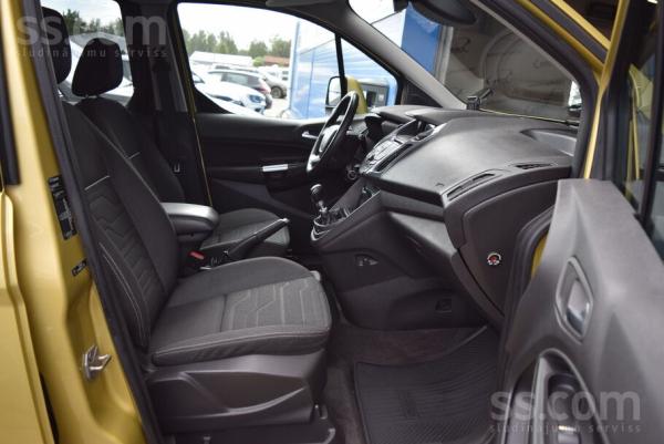 Yellow Ford Tourneo 2014 in Riga, with an engine capacity of 1.60 L and mileage of 260 thousand km for 11000 €, photo 10 on AUTOMOTO.COM.LV
